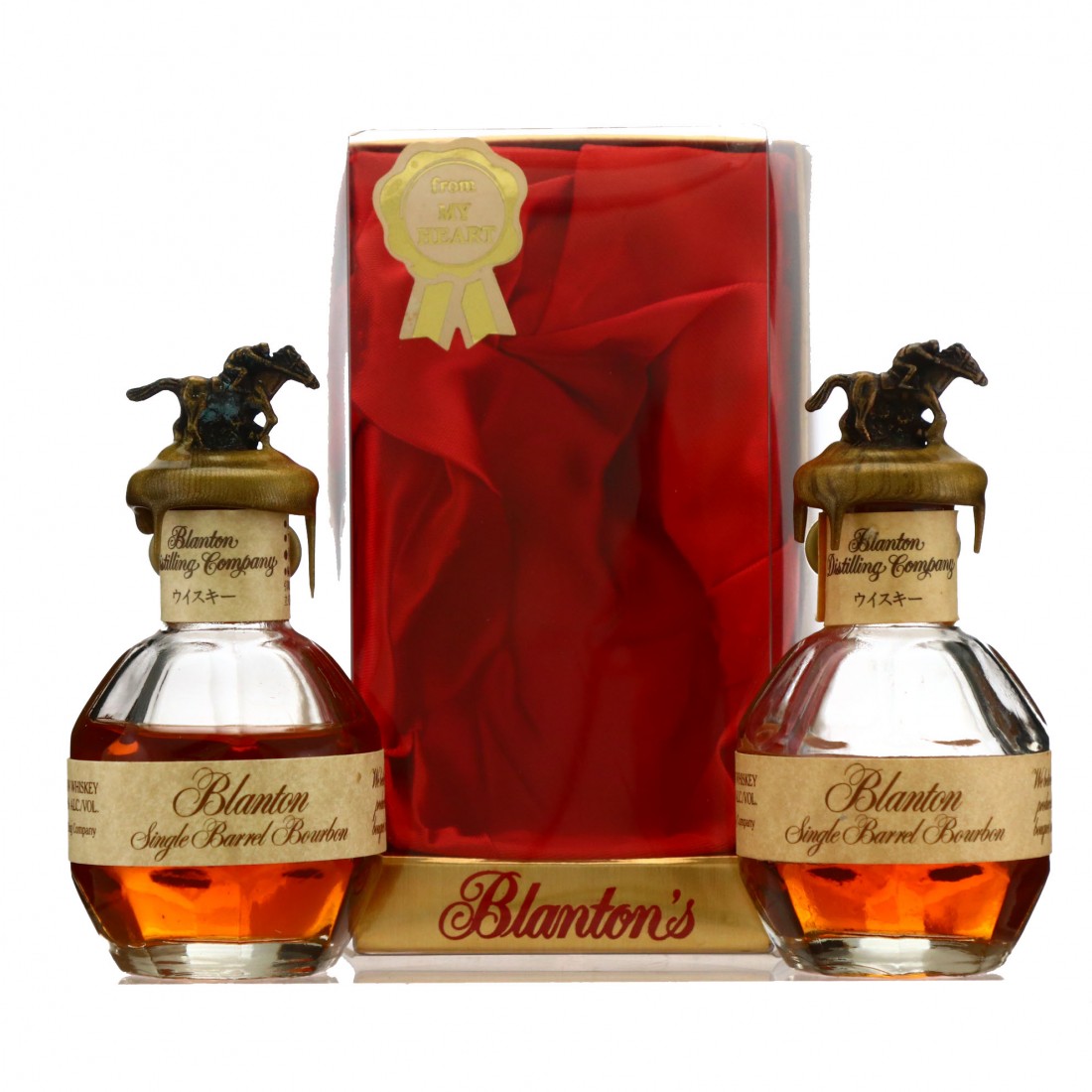 Blanton's Single Barrel Miniature x 2 | Whisky Auctioneer