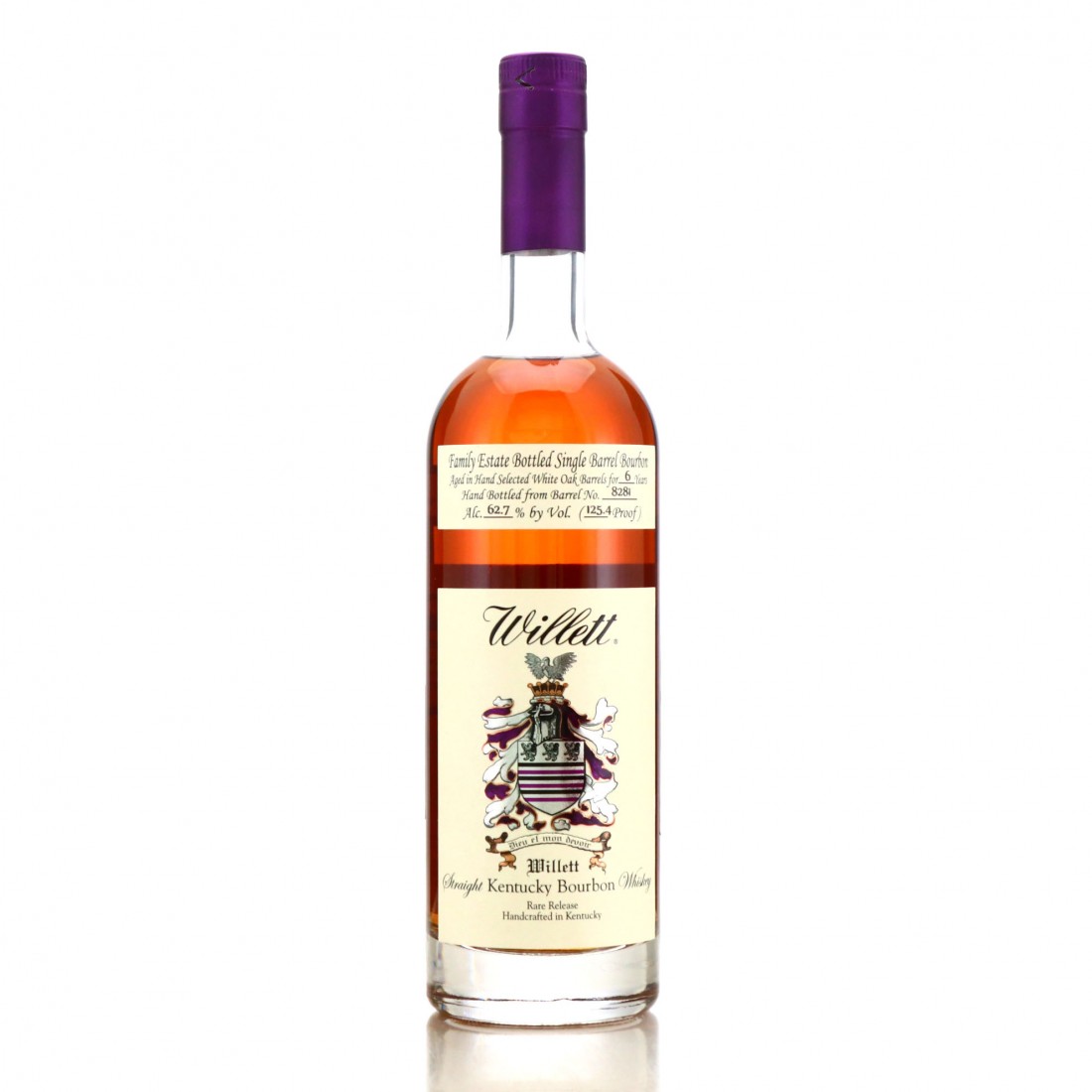 Willett Family Estate 6 Year Old Single Barrel Bourbon #8281 70cl ...
