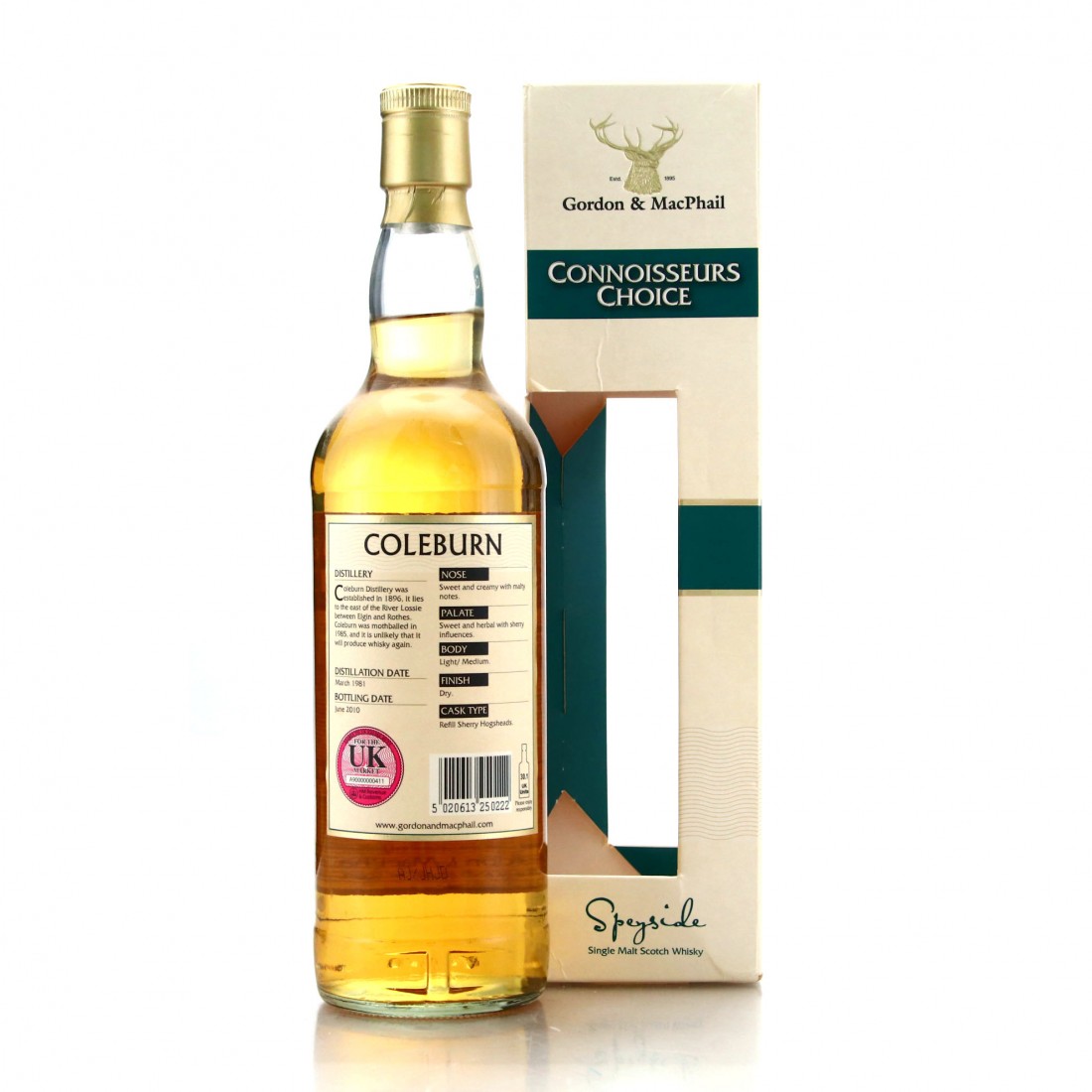 Coleburn 1981 Gordon and MacPhail | Whisky Auctioneer