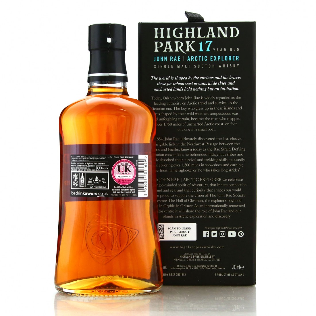 Highland Park 17 Year Old John Rae Arctic Explorer | Whisky Auctioneer