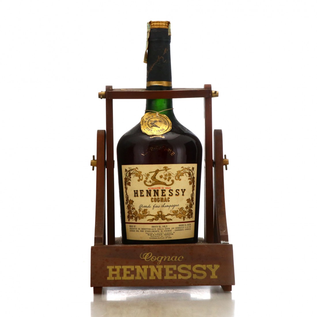 Hennessy Cognac 1965 1.45 Litre / with Pouring Cradle | Whisky Auctioneer
