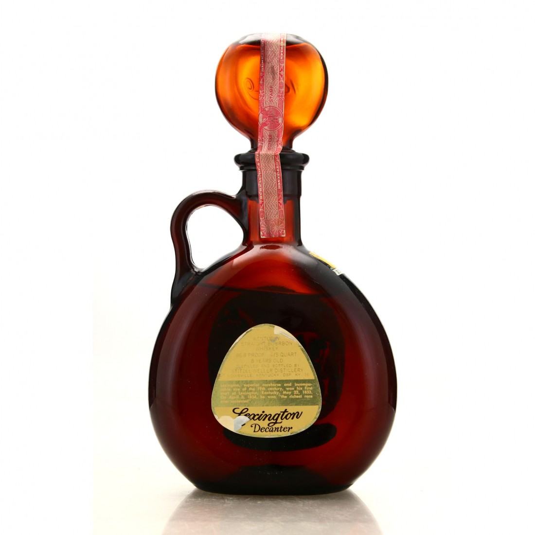 Old Fitzgerald 7 Year Old Prime Lexington Decanter 1968 / Stitzel ...