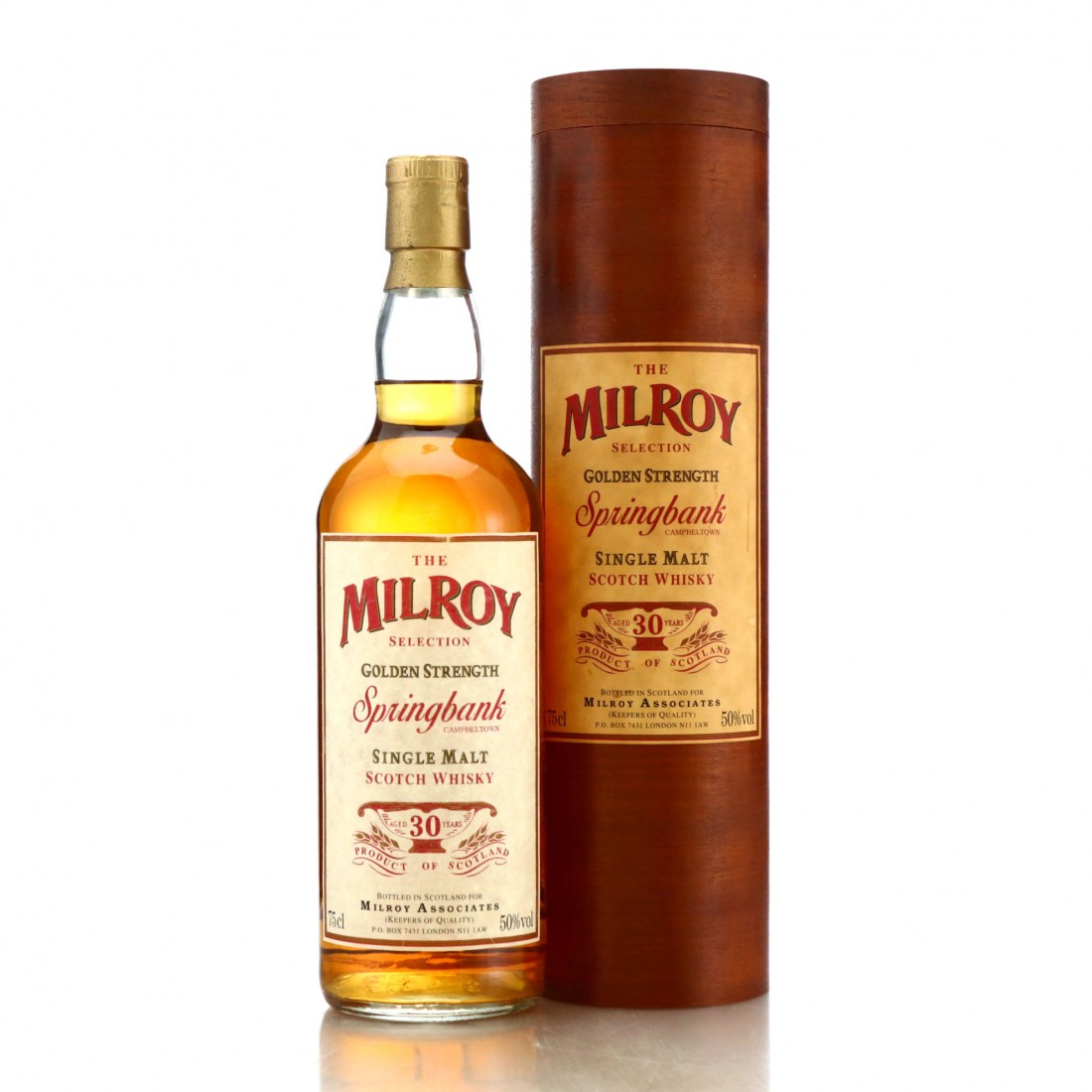 Springbank 30 Year Old Milroy Selection 75cl | Whisky Auctioneer