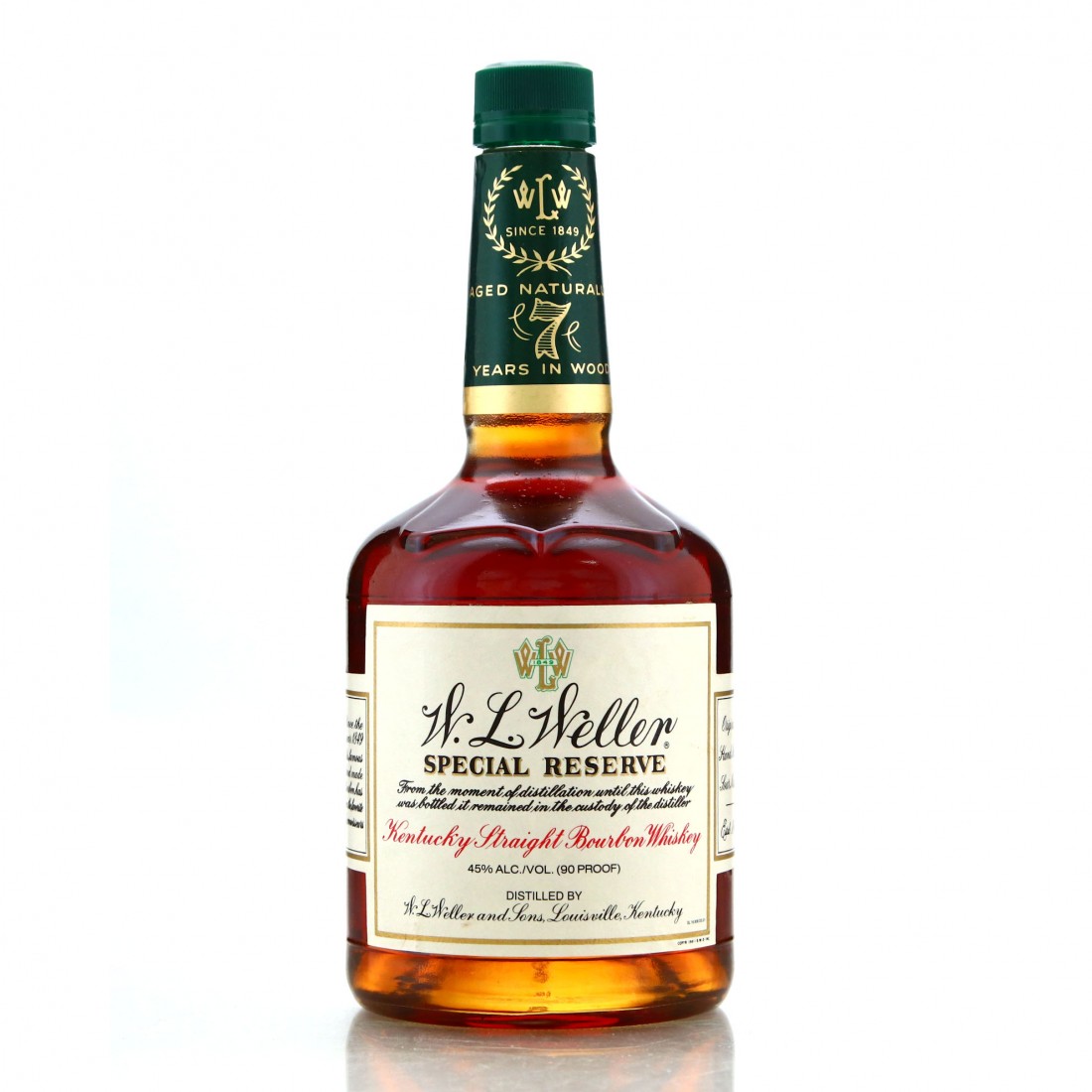 W.L. Weller 7 Year Old Special Reserve 1998 / Stitzel-Weller | Whisky ...