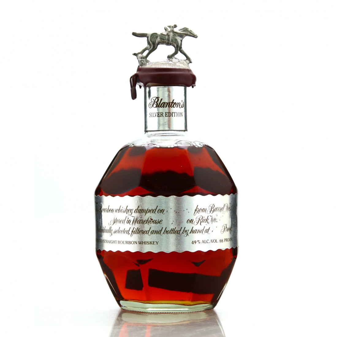 Blanton's Single Barrel Silver Edition dumped 2000s | Whisky Auctioneer