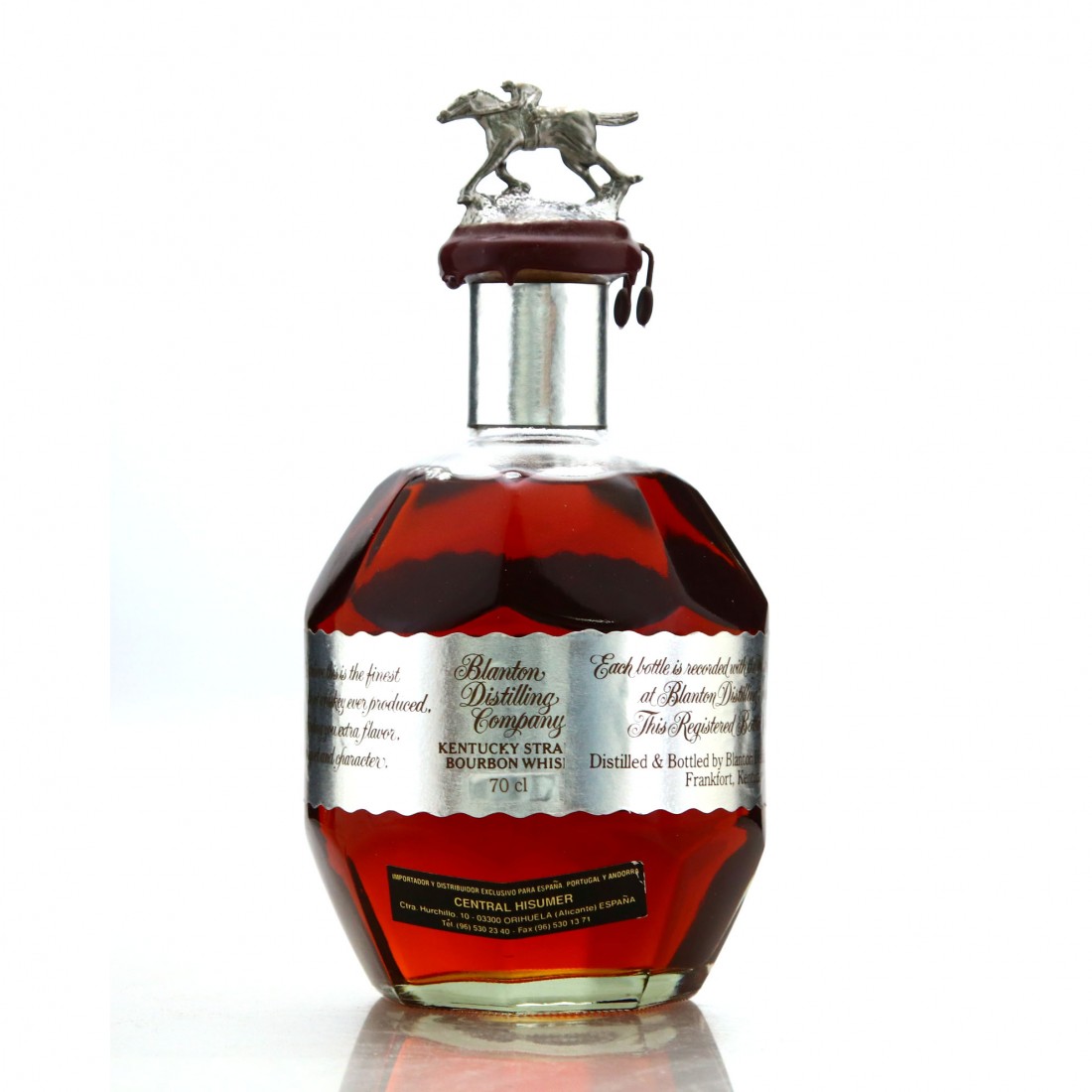 Blanton's Single Barrel Silver Edition dumped 2000s | Whisky Auctioneer