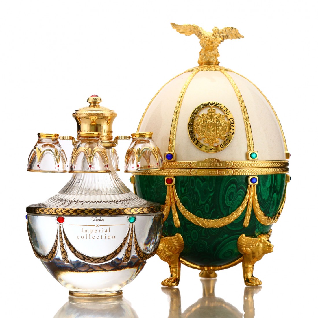 Russian Art's Applied Craft Imperial Collection Super Premium Vodka ...