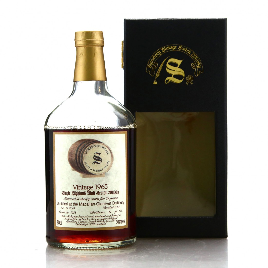 Macallan 1965 Signatory Vintage 29 Year Old | Whisky Auctioneer