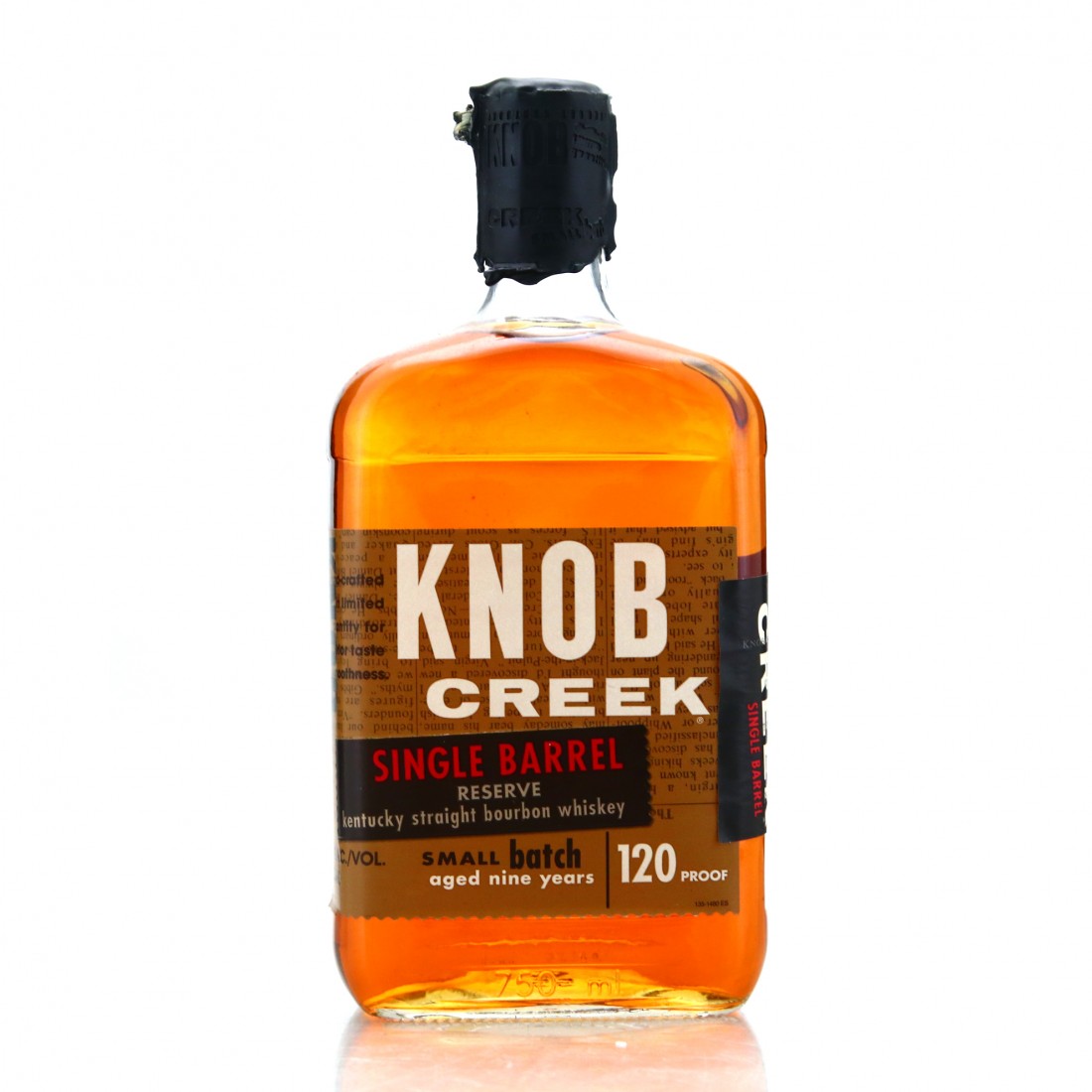 Knob Creek 9 Year Old Single Barrel Reserve 120 Proof | Whisky Auctioneer