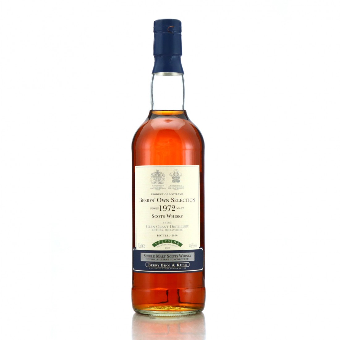 Glen Grant 1972 Berry Brothers and Rudd bottled 2006 | Whisky Auctioneer