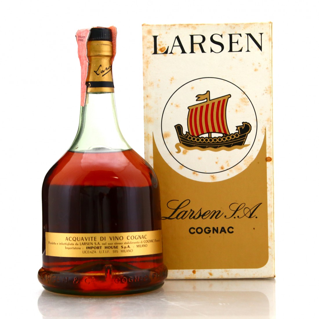 Larsen Fine Champagne Cognac 1970s | Whisky Auctioneer