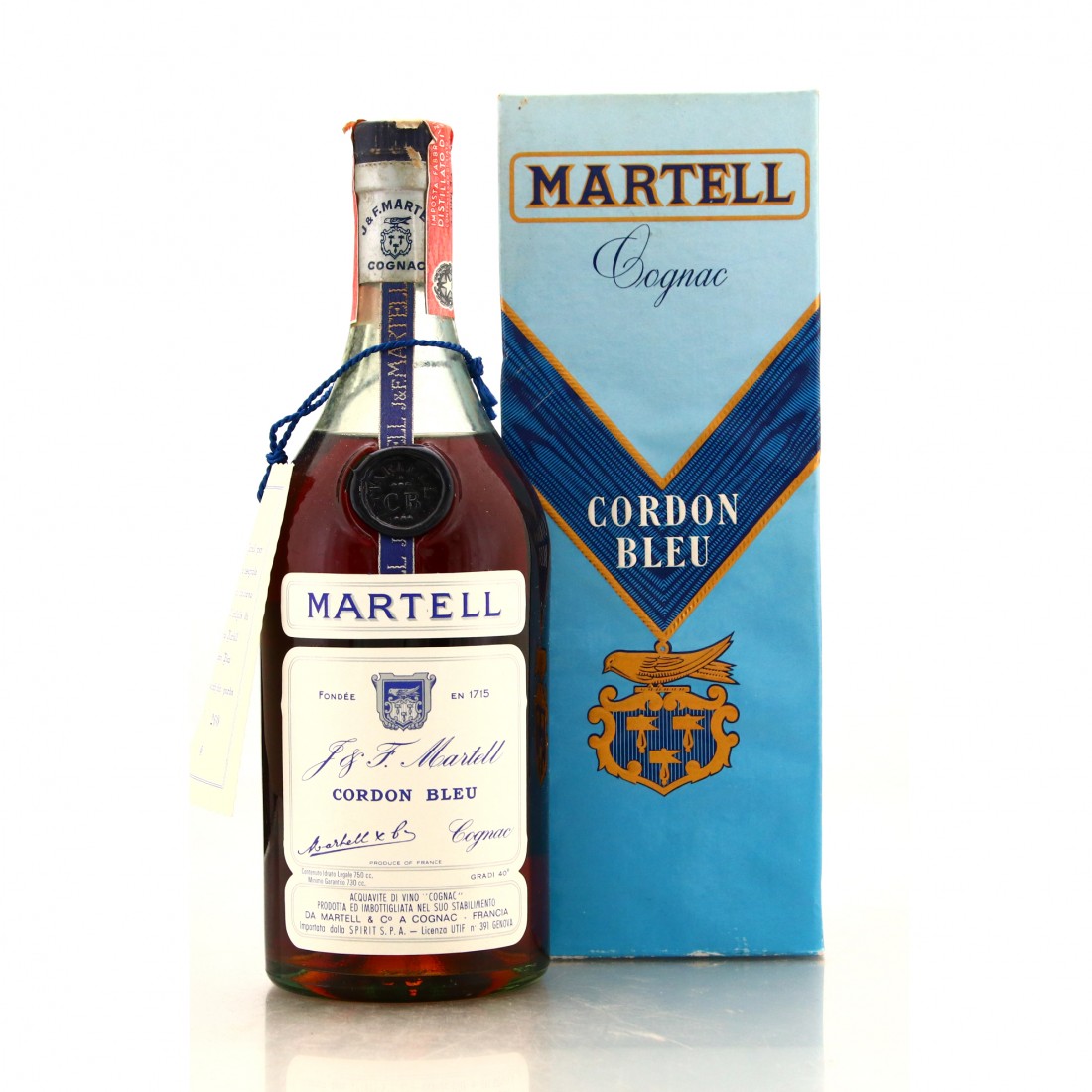 Martell Cordon Bleu Cognac 1960s-70s | Whisky Auctioneer