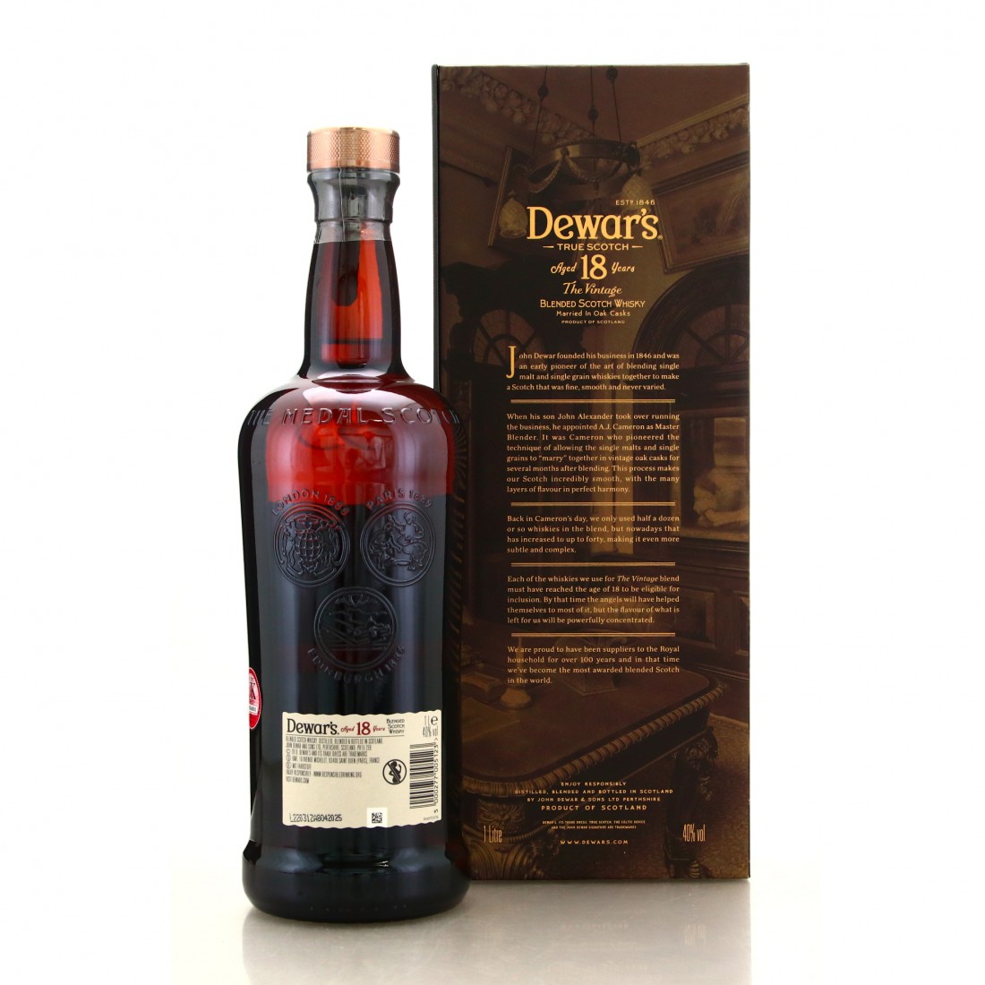 Dewar's 18 Year Old The Vintage | Whisky Auctioneer