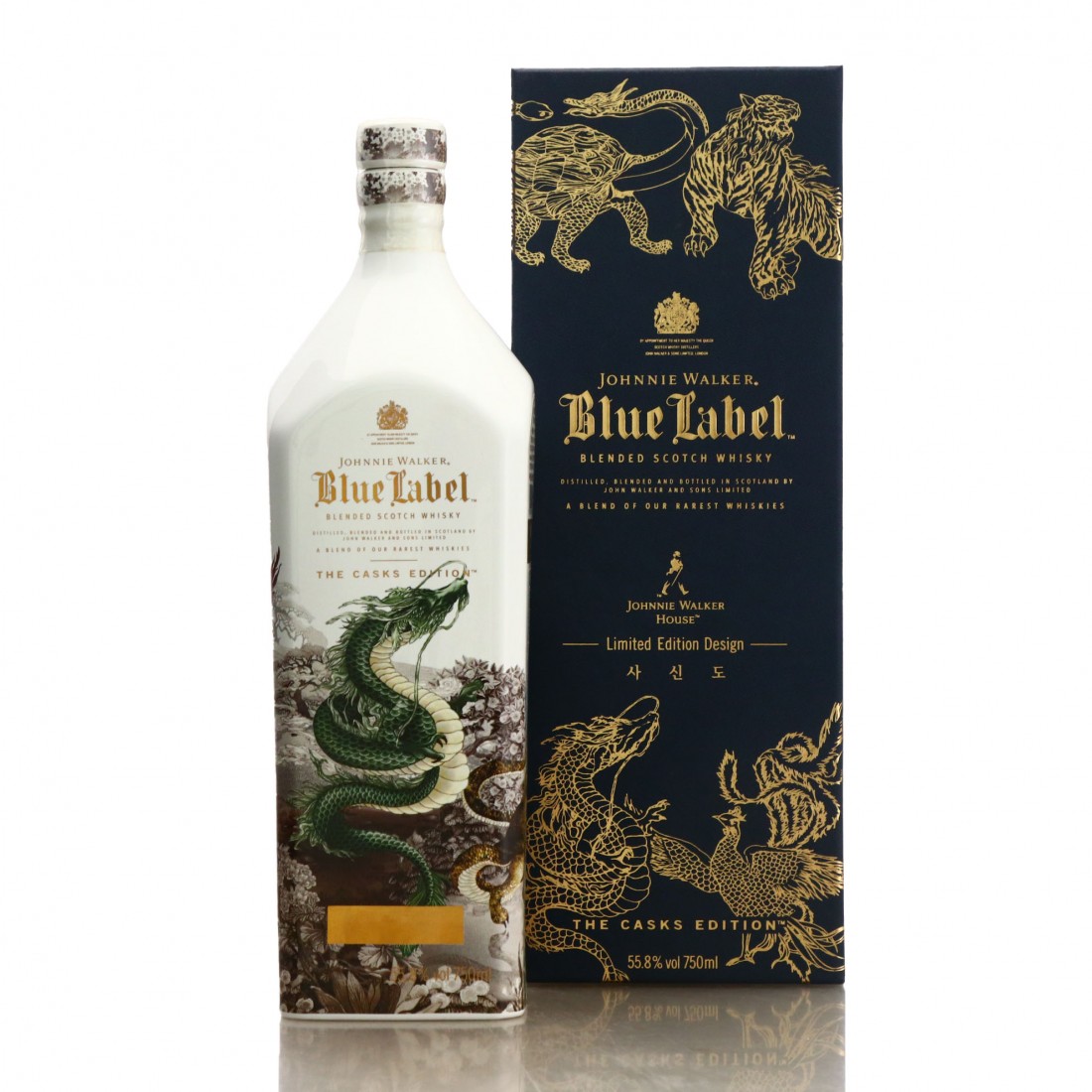 Johnnie Walker Blue Label Korea Sa Shin Do 75cl / The Casks Edition ...