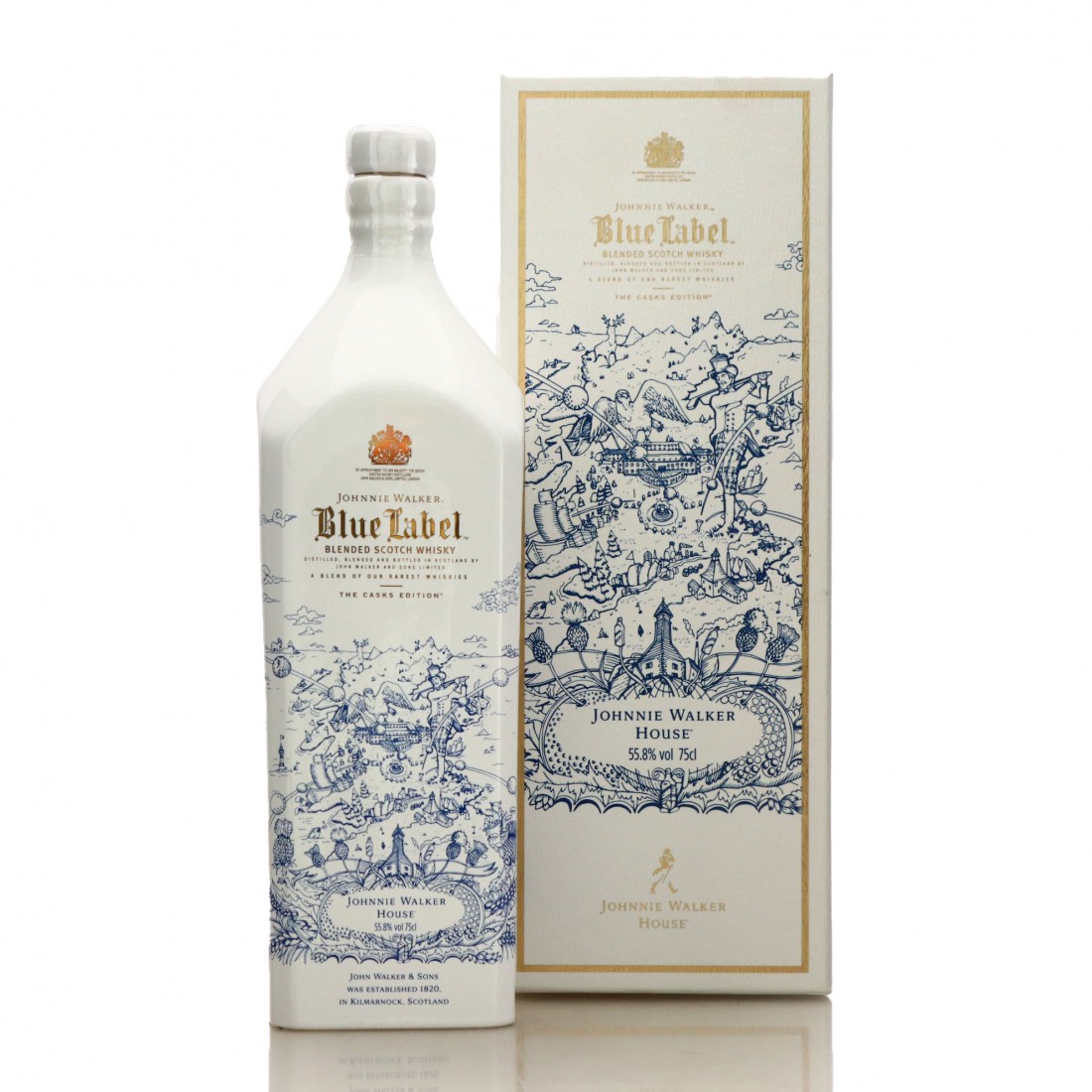 Johnnie Walker Blue Label Casks Edition 75cl / Johnnie Walker House ...