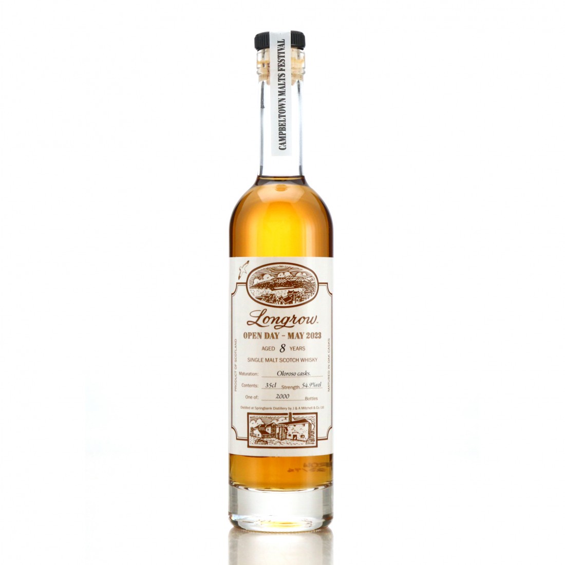 Longrow 8 Year Old Oloroso Casks 35cl / Campbeltown Malts Festival 2023 ...