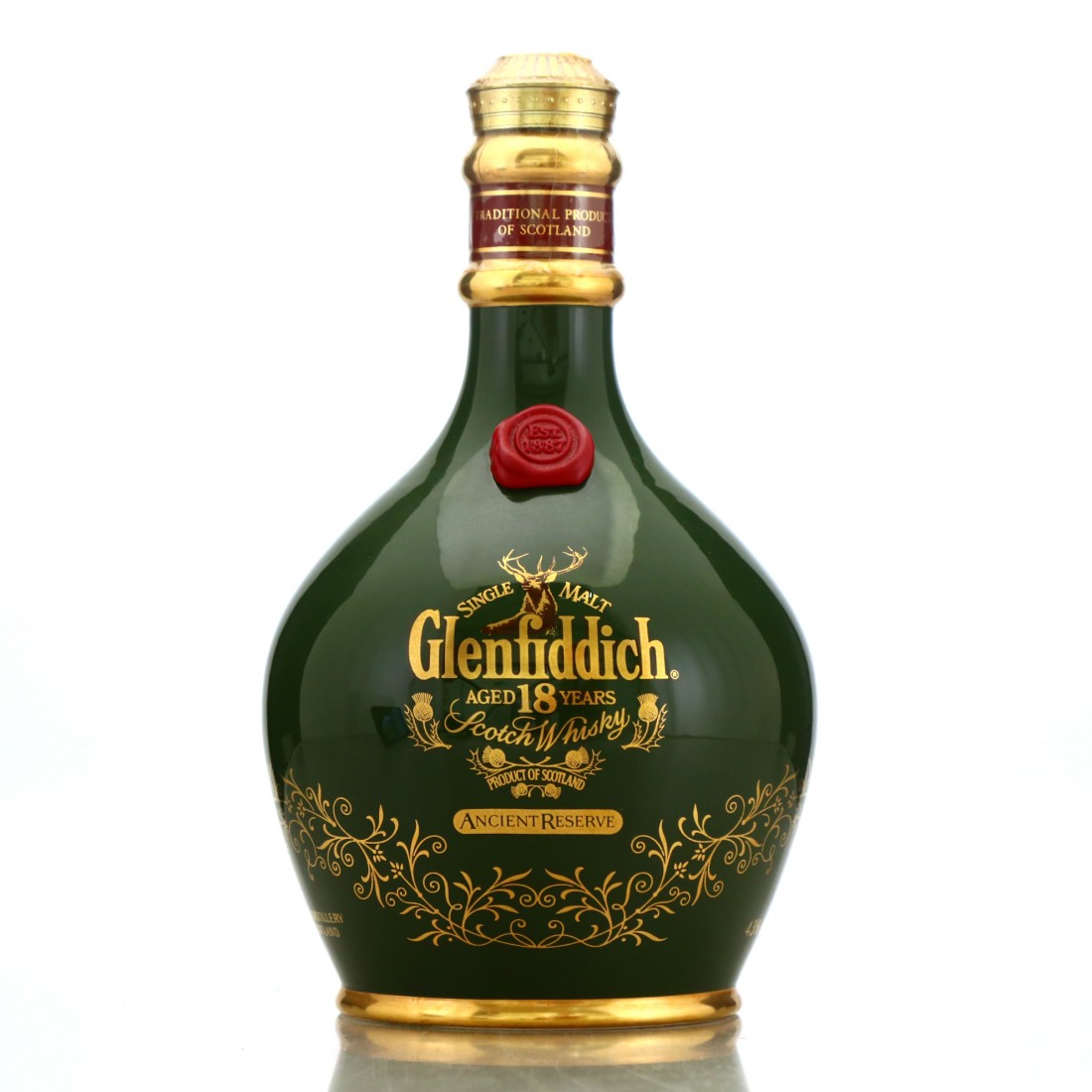Glenfiddich 18 Year Old Ancient Reserve Decanter pre-2007 | Whisky ...