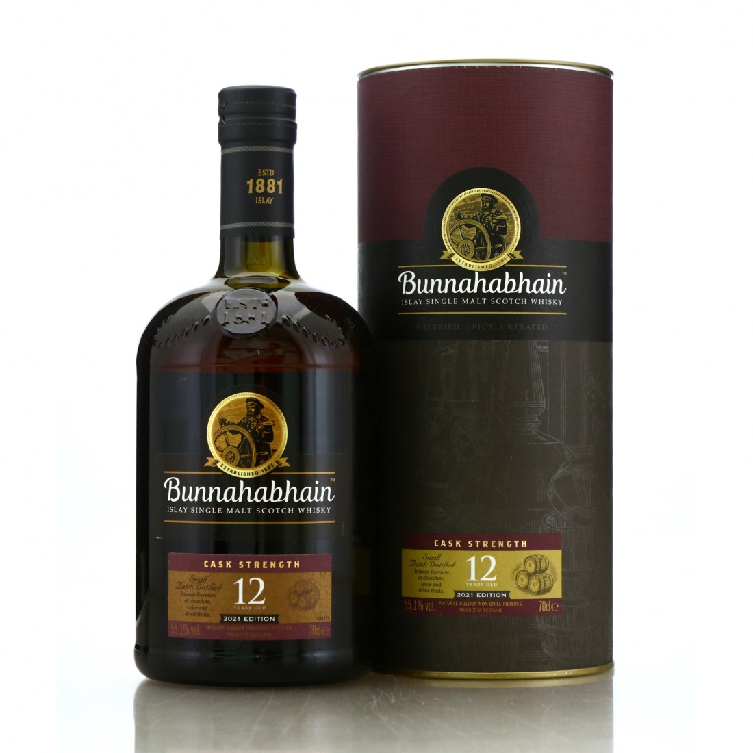 Bunnahabhain 12 Year Old Cask Strength 2021 Edition | Whisky Auctioneer