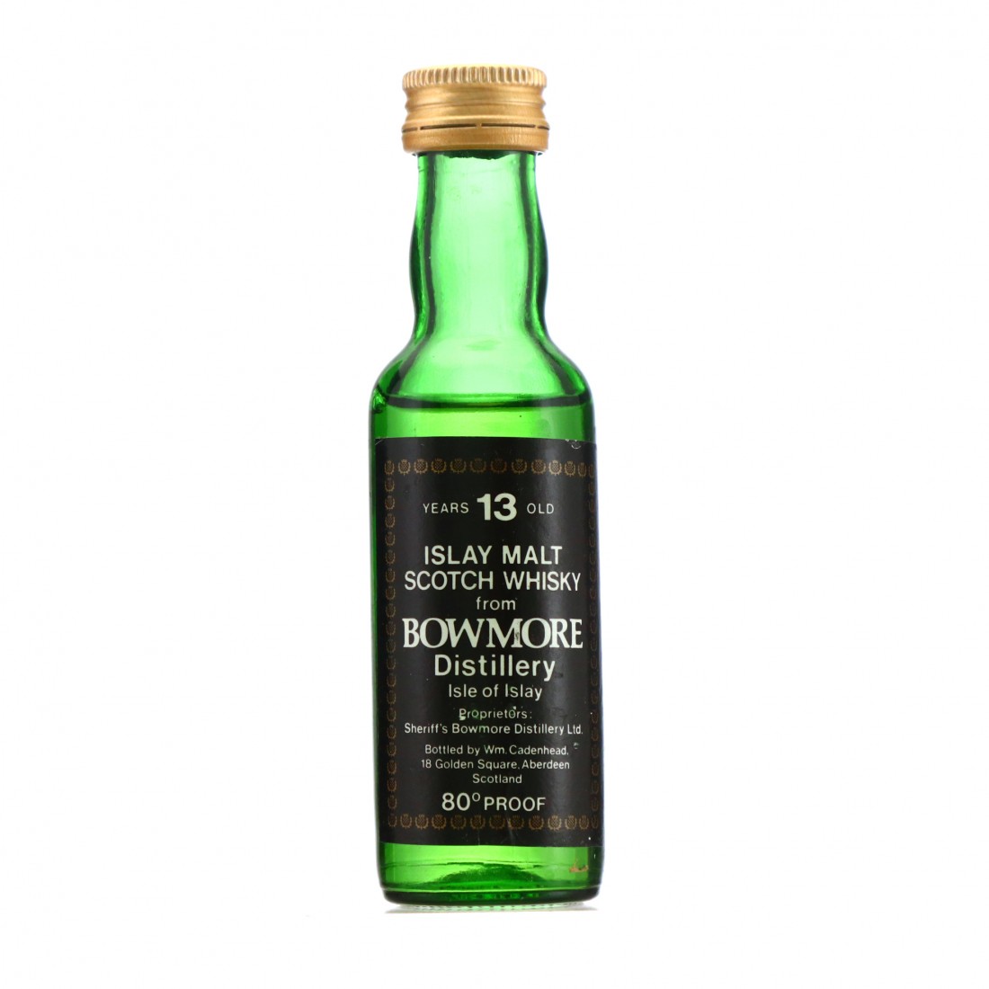 Bowmore 13 Year Old Cadenhead's Miniature 1970s | Whisky Auctioneer