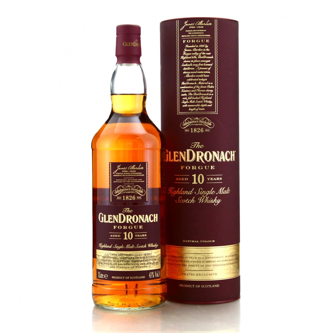 Glendronach 10 Year Old Forgue 1 Litre | Whisky Auctioneer