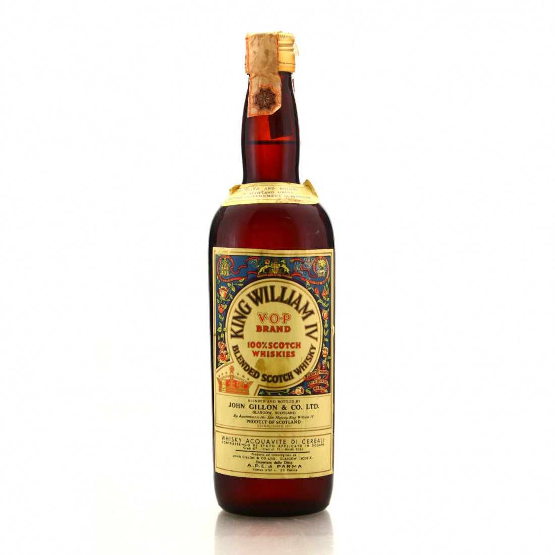 King William IV VOP Scotch Whisky 1960s | Whisky Auctioneer