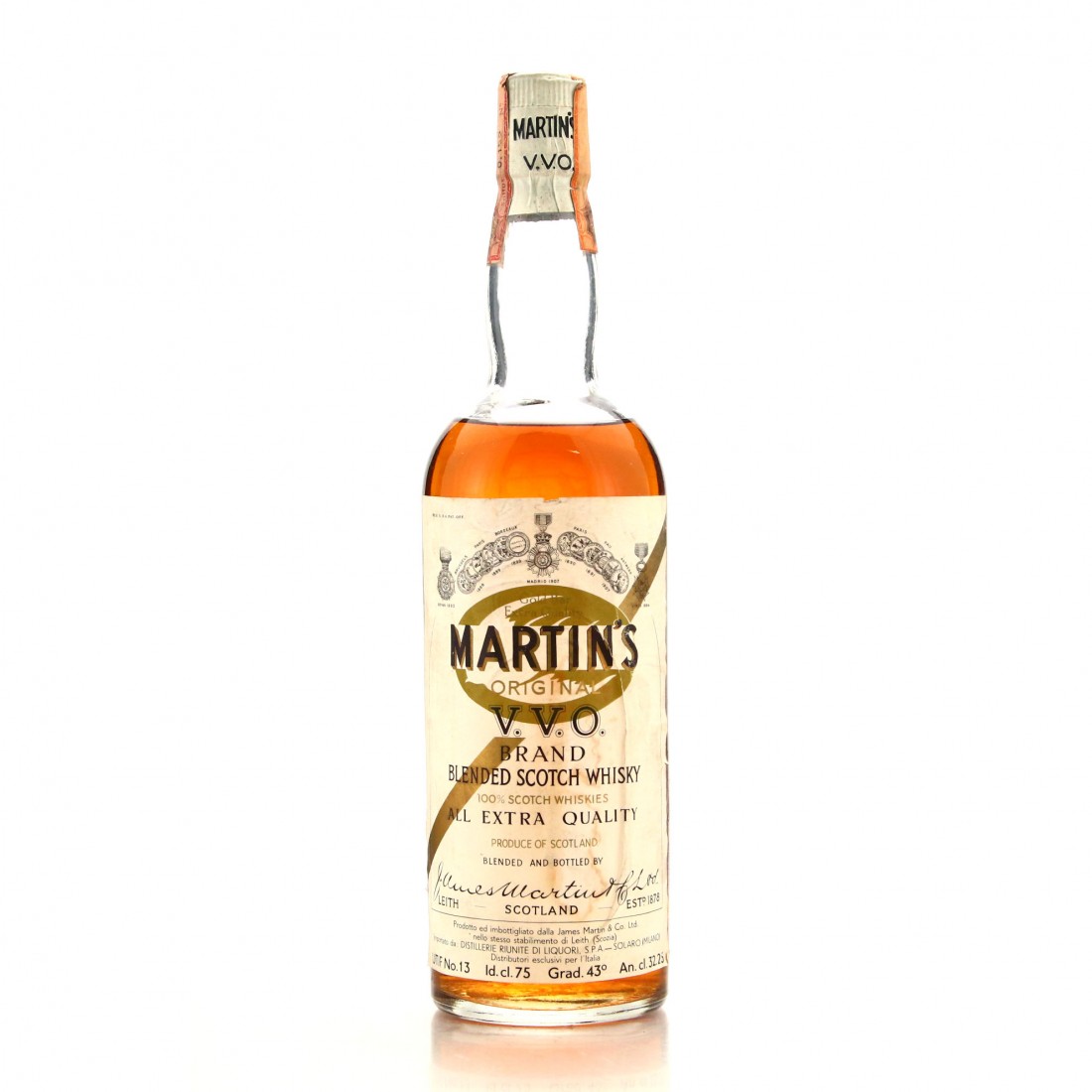 James Martin's VVO Scotch Whisky 1960s | Whisky Auctioneer