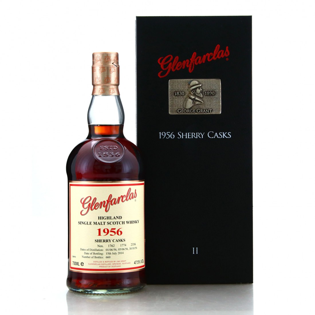 Glenfarclas 1956 Sherry Casks 57 Year Old Collector Series II | Whisky ...
