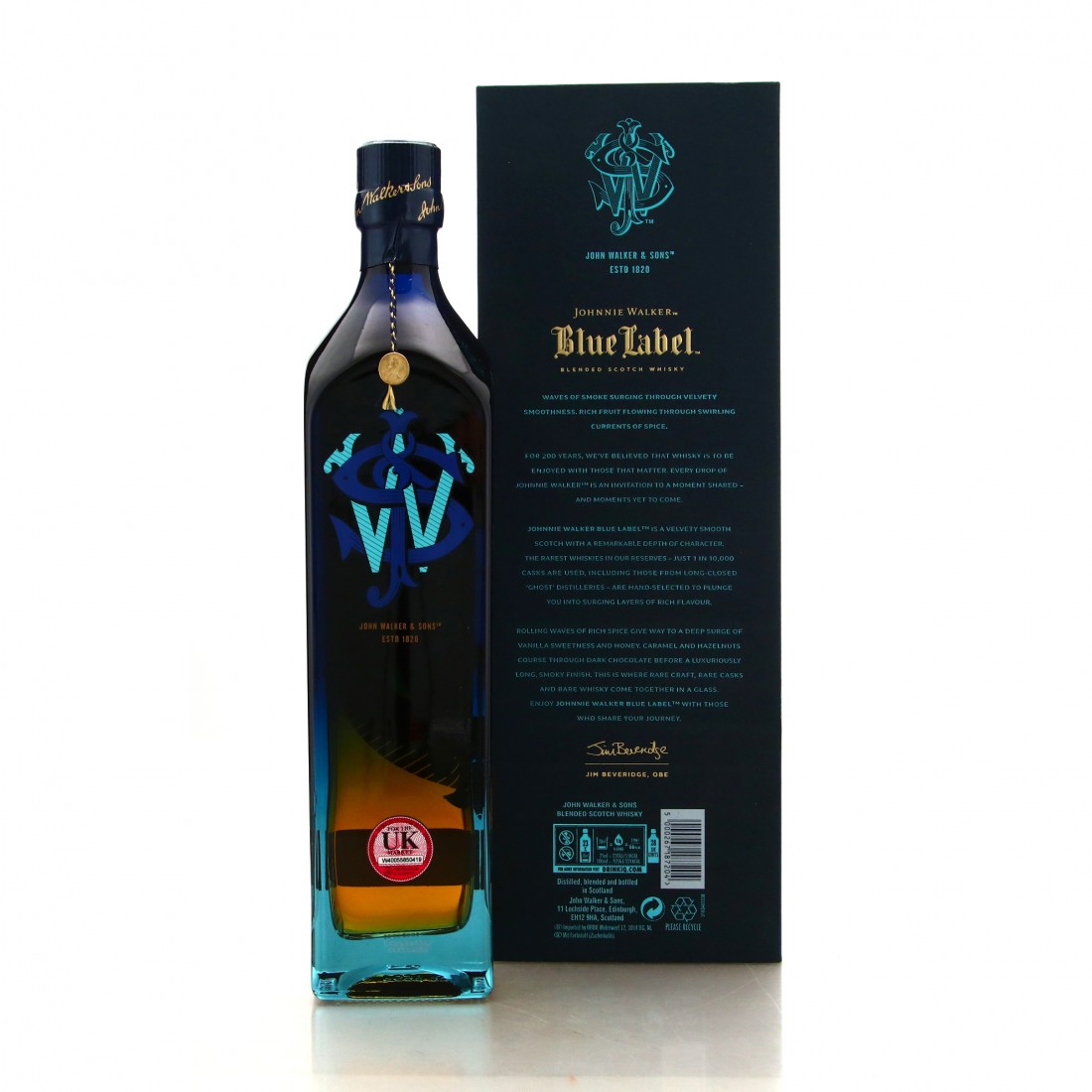 Johnnie Walker Blue Label Limited Edition Design | Whisky Auctioneer