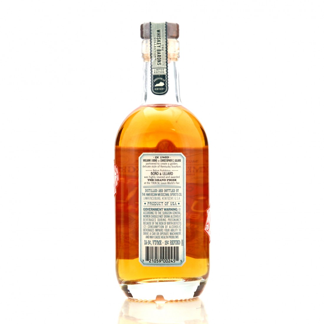 Bond and Lillard Kentucky Straight Bourbon Batch #1 37.5cl / Whiskey ...