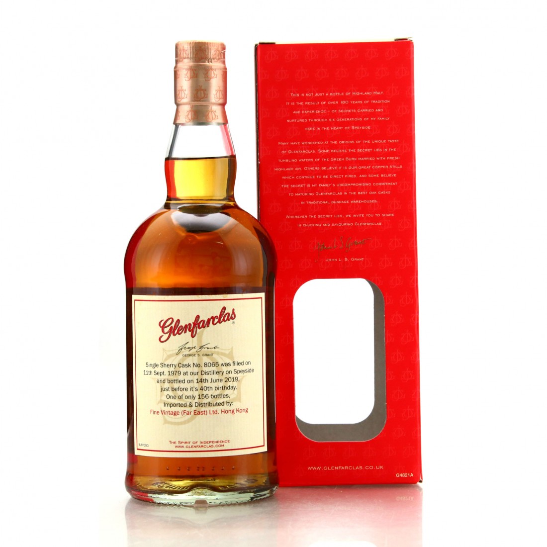 Glenfarclas 1979 Rare Vintage Selection #8065 / Hong Kong | Whisky ...