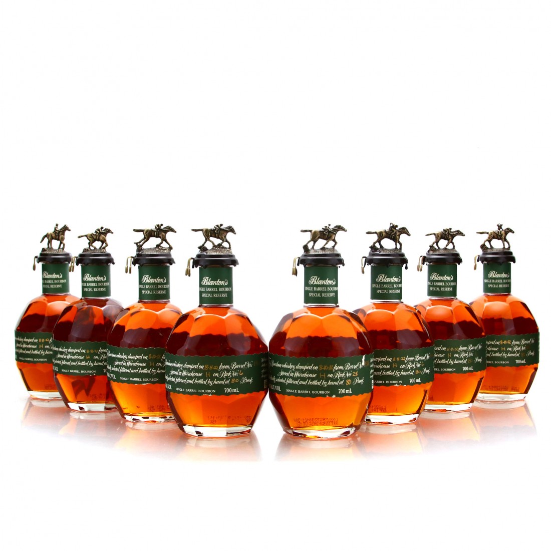 Blanton's Single Barrel Special Reserve dumped 2022 8 x 70cl / Full ...
