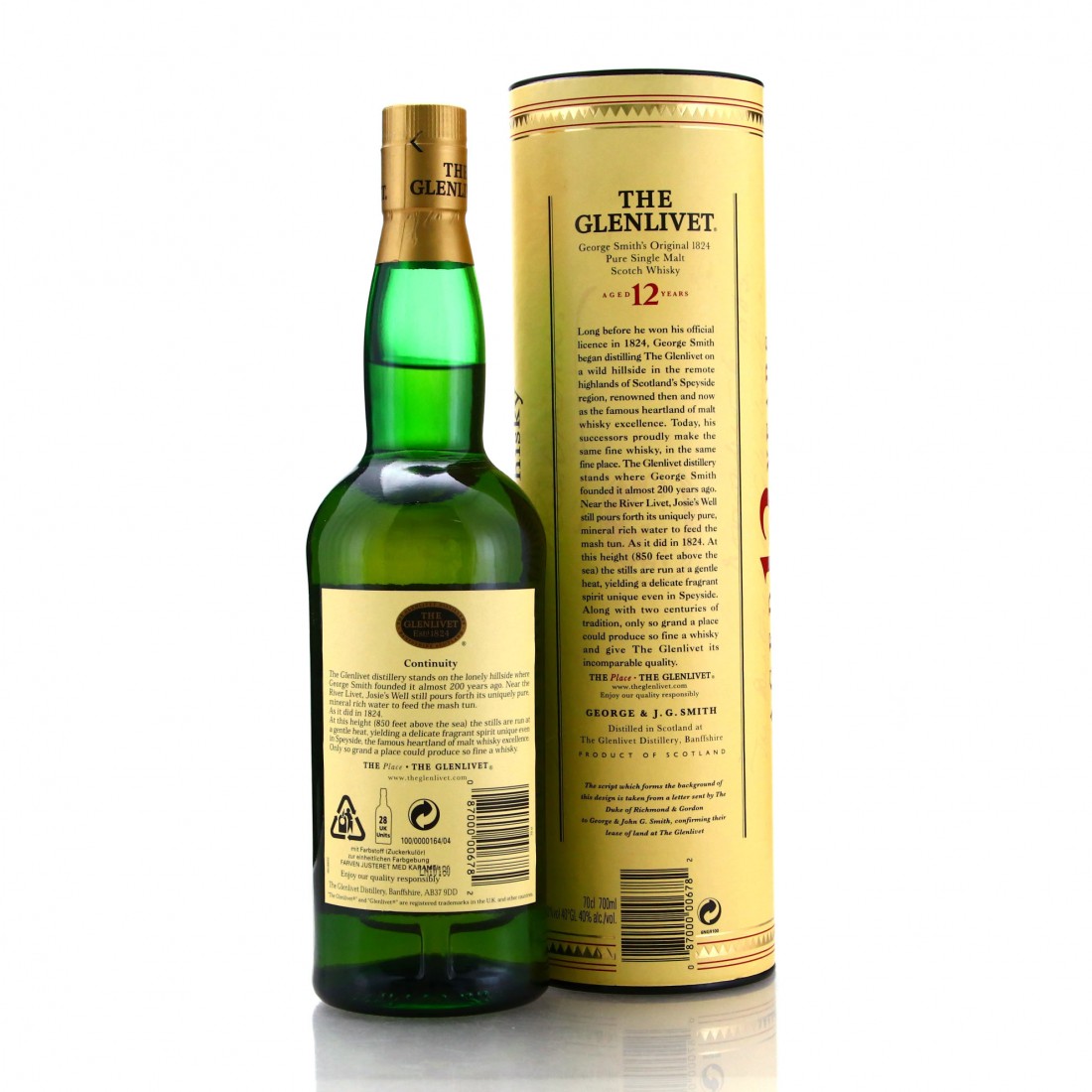 Glenlivet 12 Year Old 1990s | Whisky Auctioneer