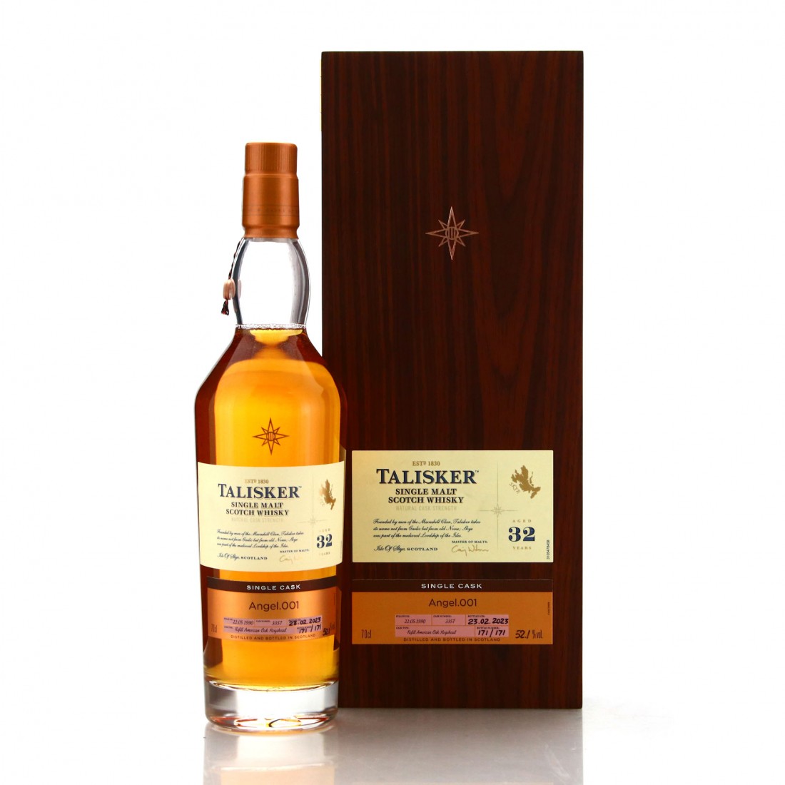 Talisker 1990 Casks of Distinction 32 Year Old #3357 / Angel.001 ...