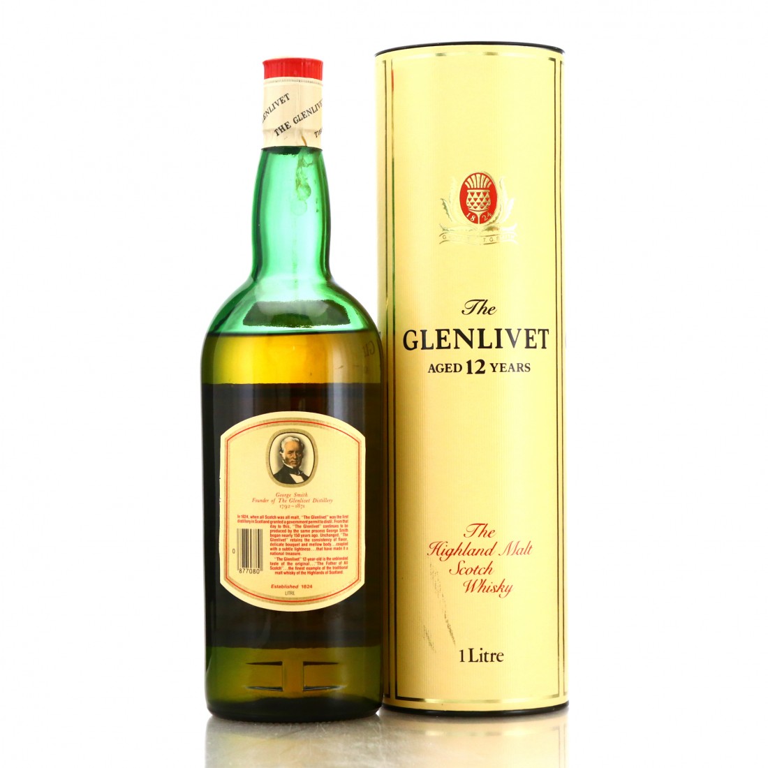 Glenlivet 12 Year Old 1 Litre 1980s | Whisky Auctioneer