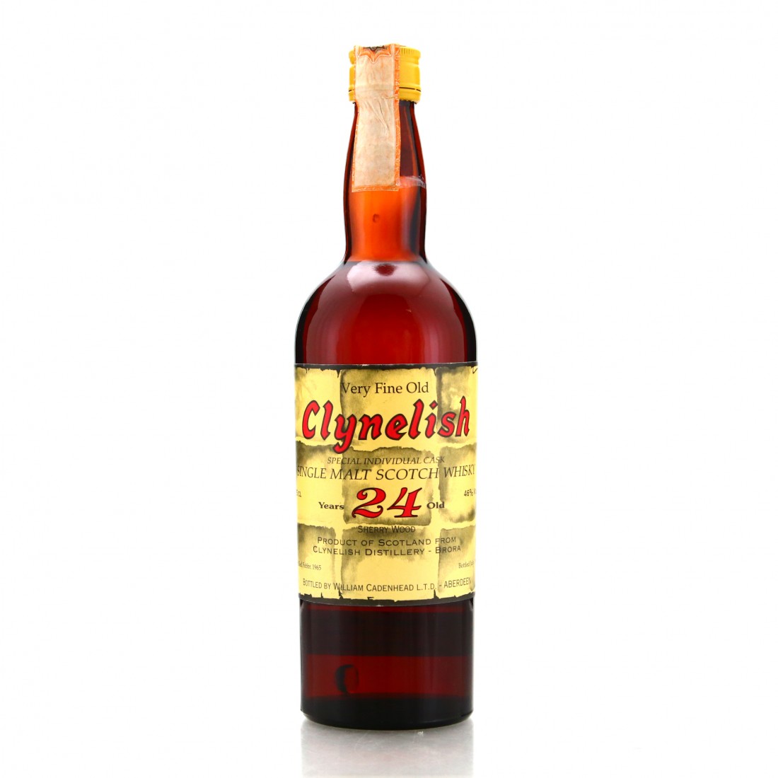 Clynelish 1965 Sestante 24 Year Old 'Brick Label' | Whisky Auctioneer