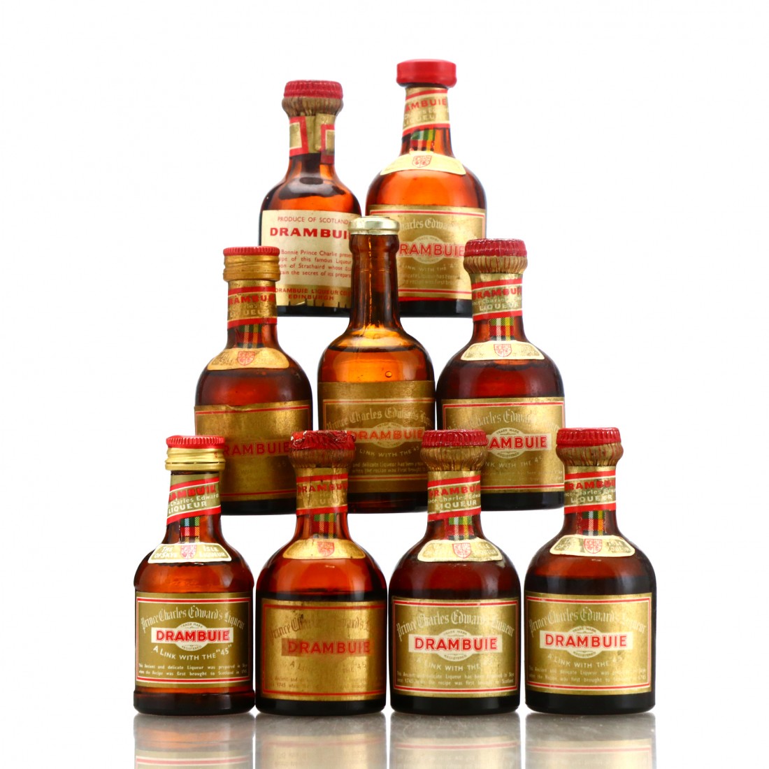 Drambuie Miniatures x 9 | Whisky Auctioneer