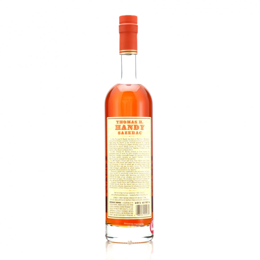 Thomas H Handy Sazerac Rye 2021 Release | Whisky Auctioneer