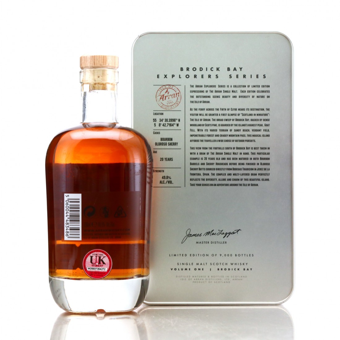 Arran 20 Year Old The Explorers Series Volume 1 / Brodick Bay | Whisky ...
