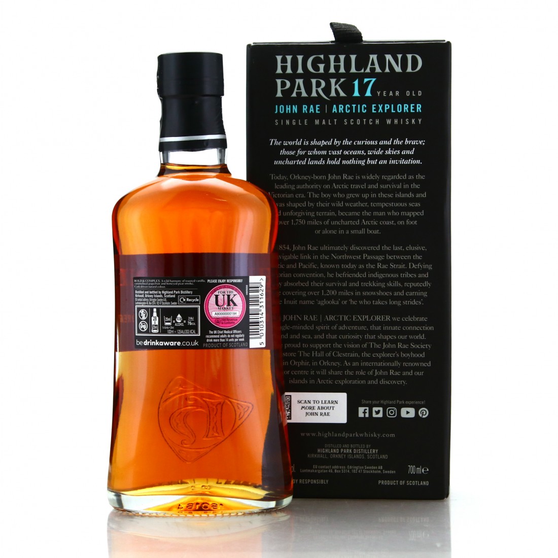 Highland Park 17 Year Old John Rae Arctic Explorer | Whisky Auctioneer