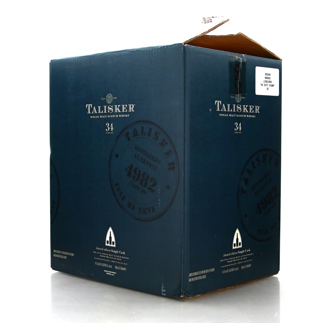Talisker 1975 Single Cask 34 Year Old #4982 | Whisky Auctioneer