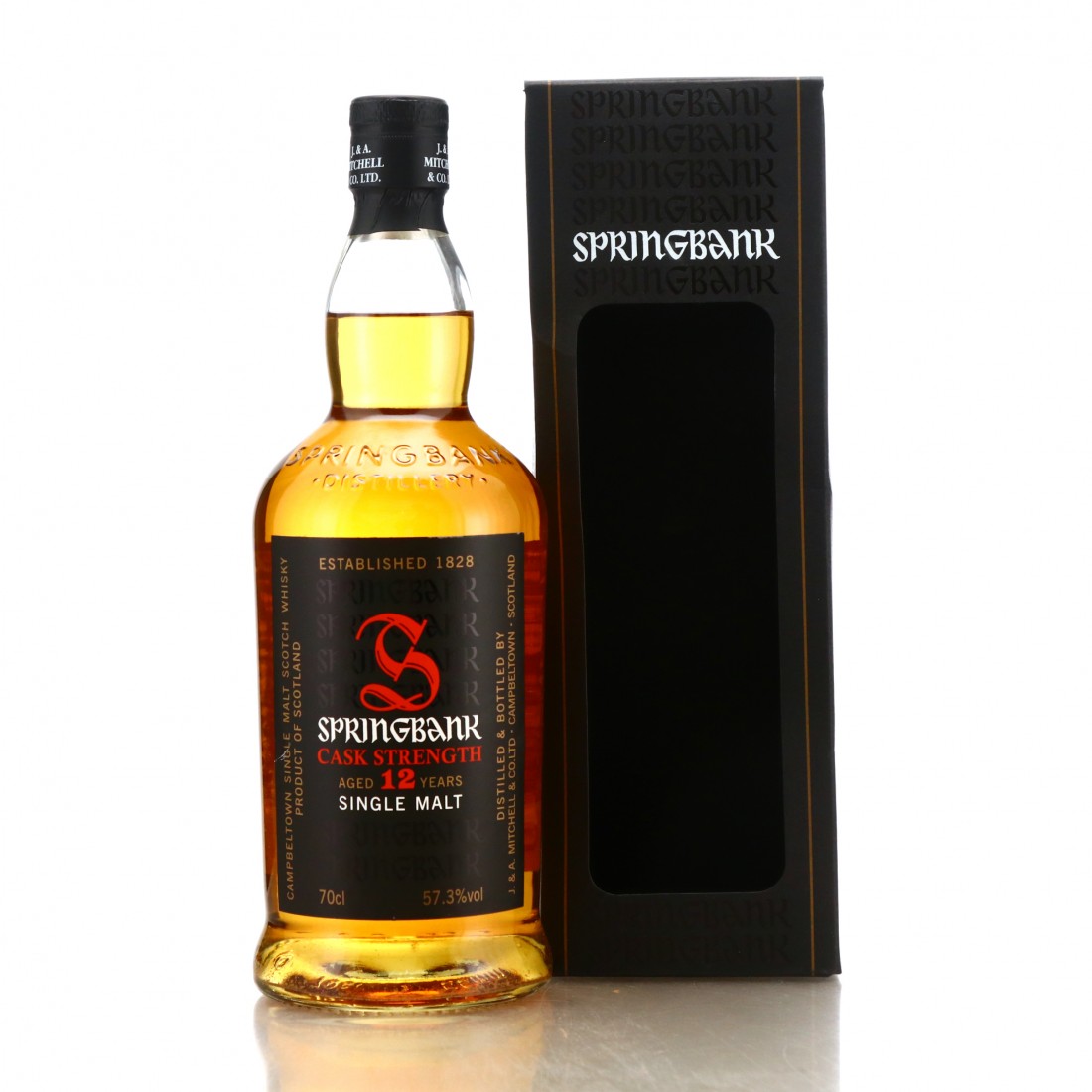 Springbank 12 Year Old Cask Strength Blues Edition / The Netherlands ...