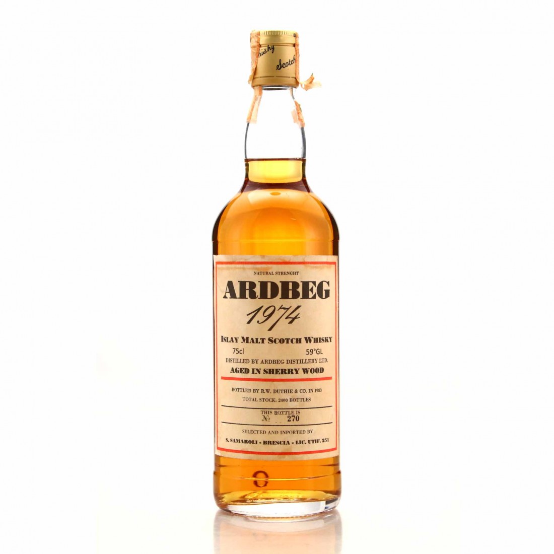 Ardbeg 1974 Samaroli Sherry Wood | Whisky Auctioneer
