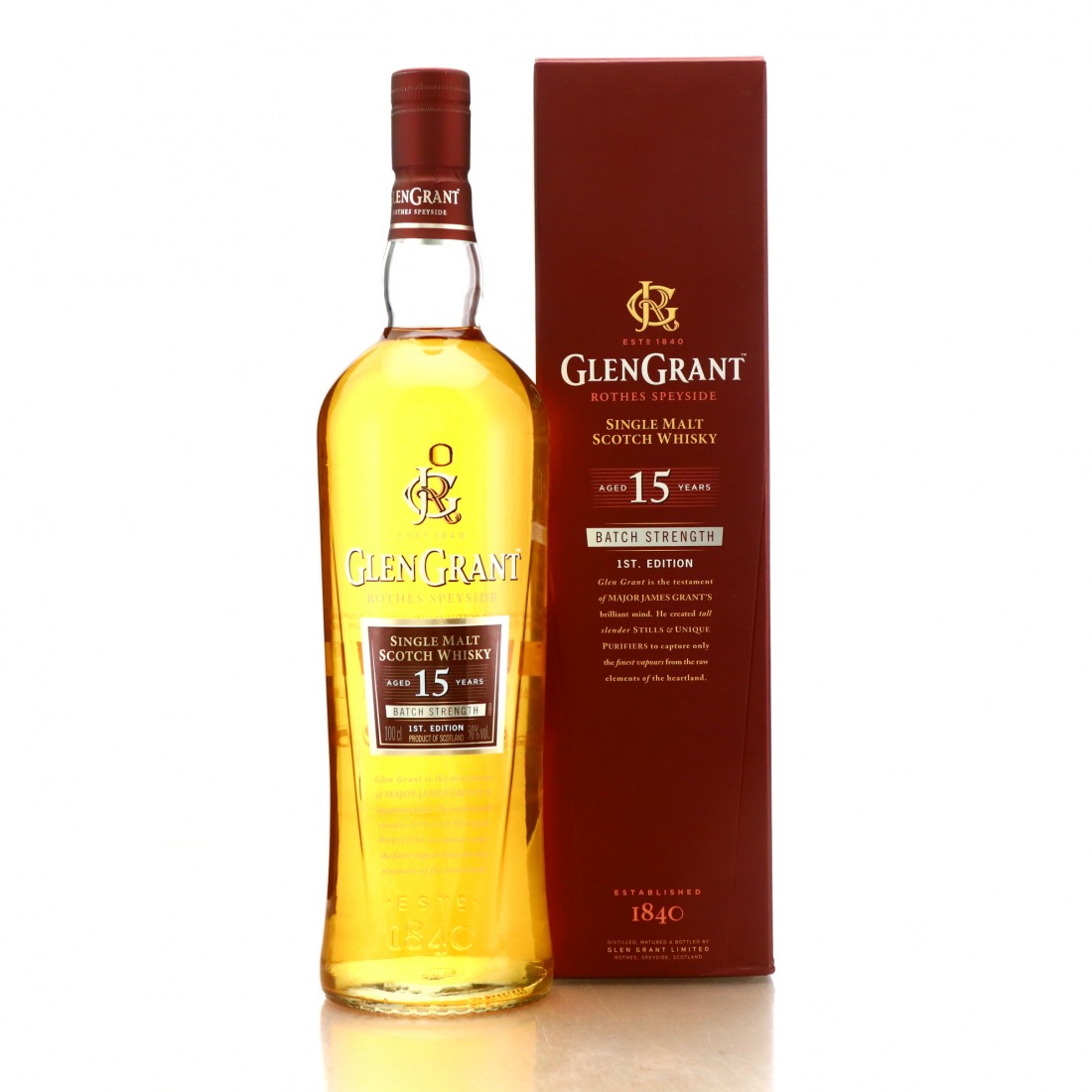 Glen Grant 15 Year Old Batch Strength 1st Edition 1 Litre | Whisky Auctioneer
