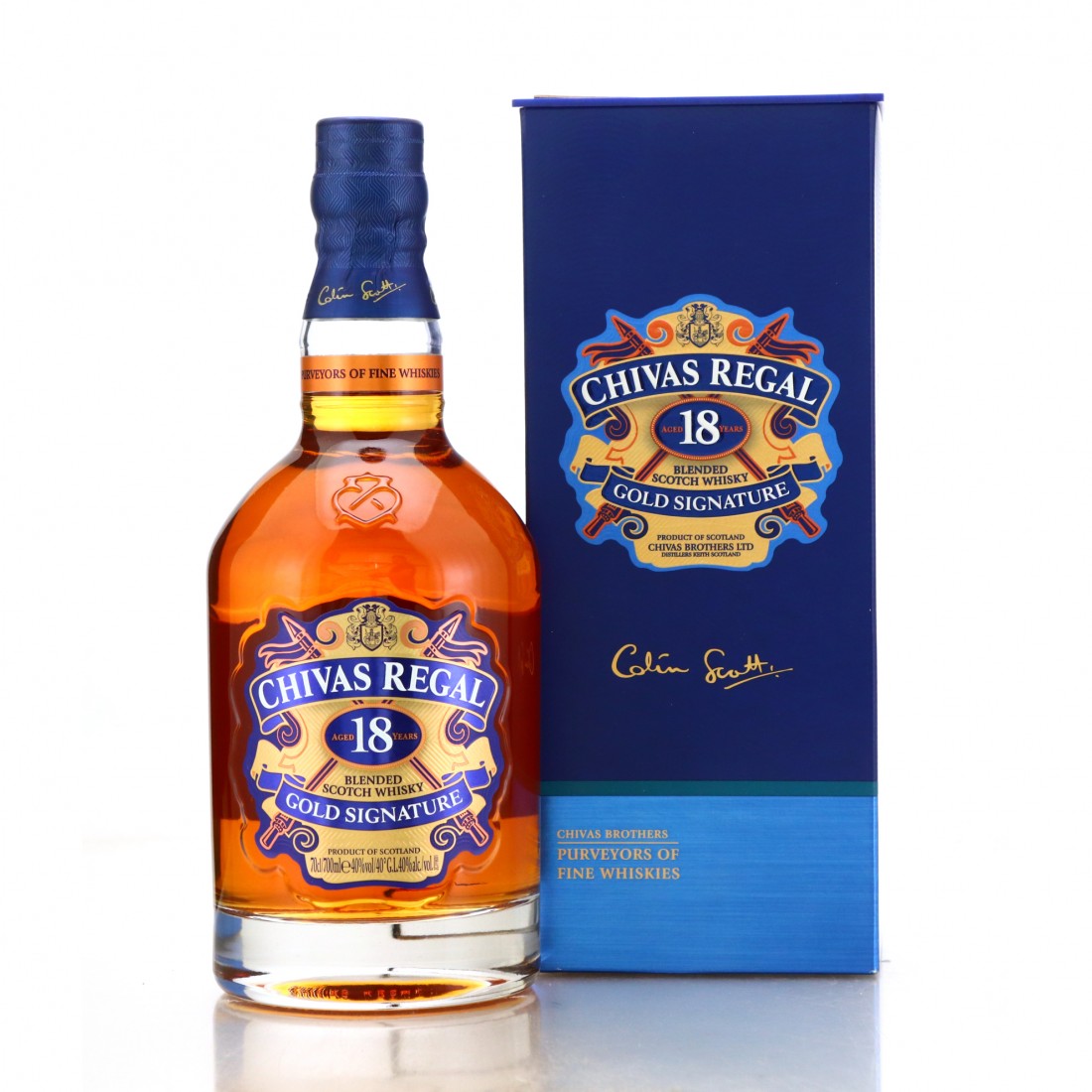 Chivas Regal 18 Year Old Gold Signature | Whisky Auctioneer