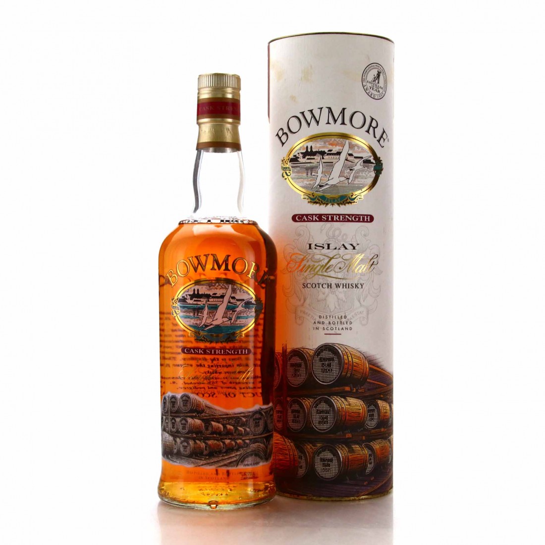 Bowmore Cask Strength Screen Print 1990s | Whisky Auctioneer