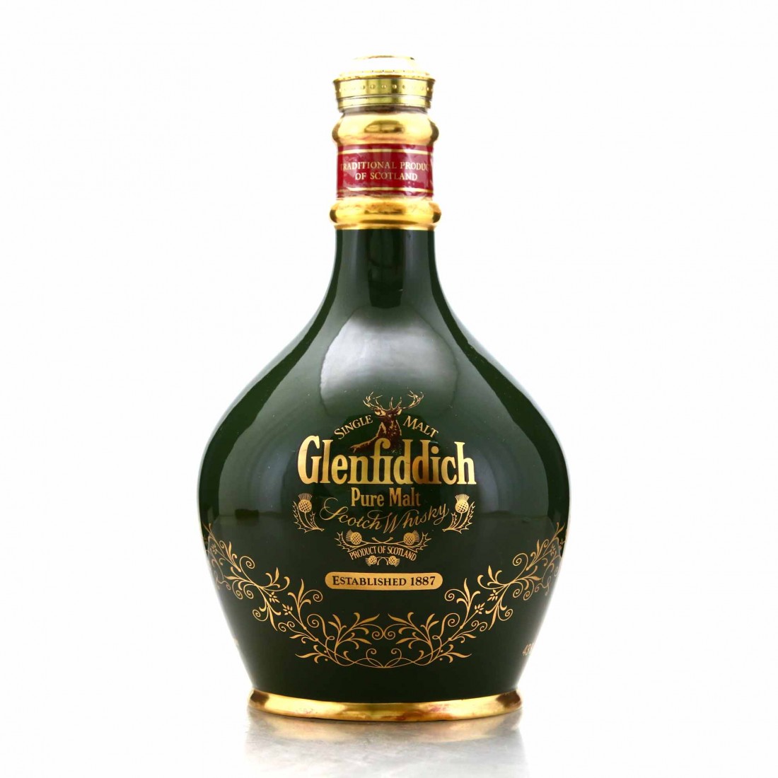 Glenfiddich 18 Year Old Pure Malt Decanter 1980s | Whisky Auctioneer
