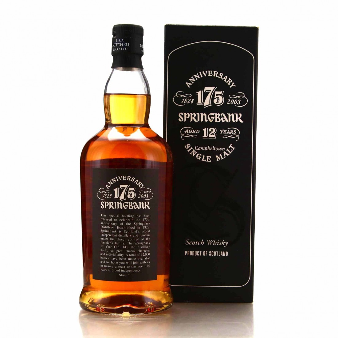 Springbank 12 Year Old 175th Anniversary | Whisky Auctioneer
