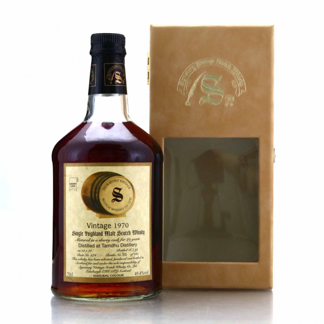 Tamdhu 1970 Signatory Vintage 29 Year Old | Whisky Auctioneer