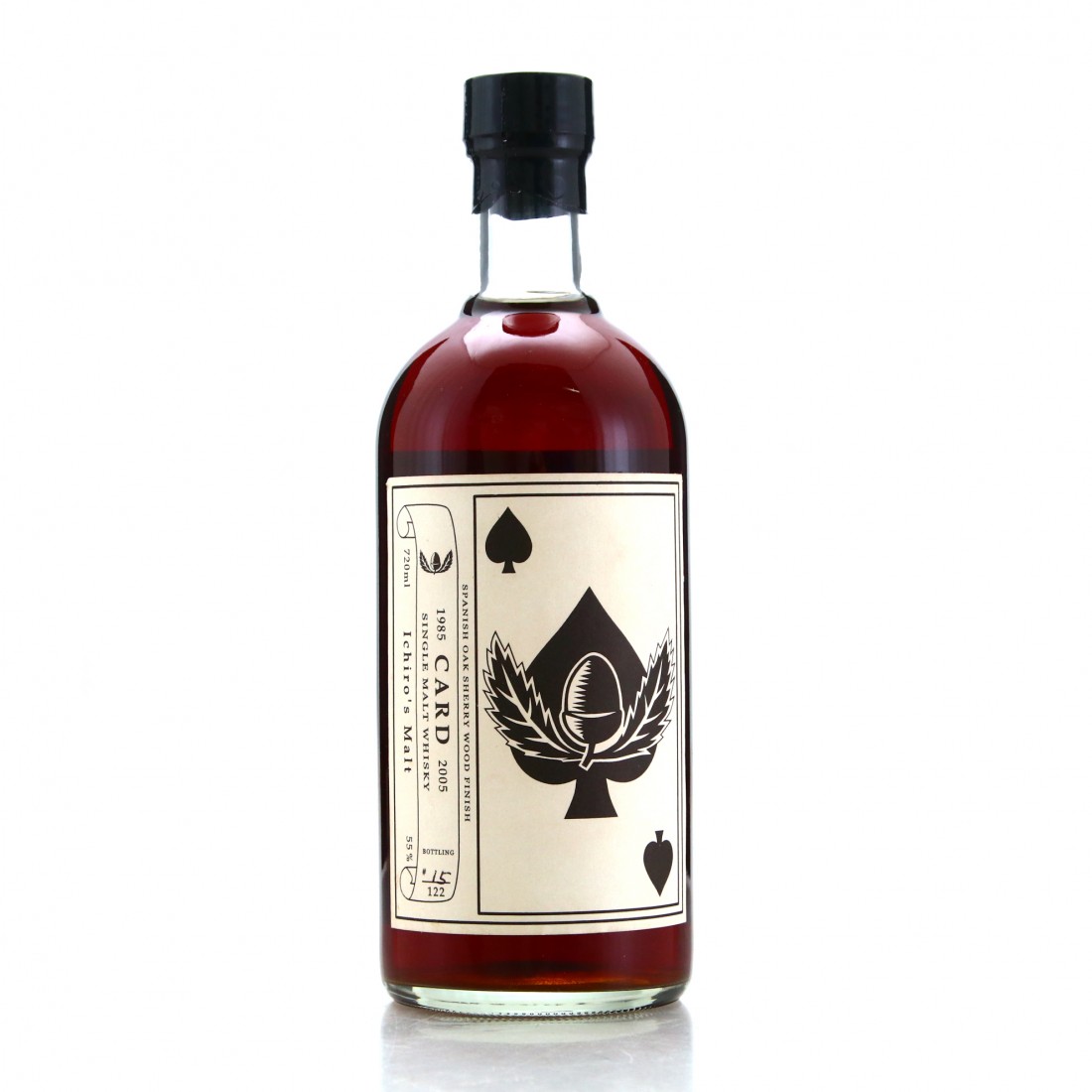 Hanyu 1985 Ichiro's Malt 'Card' #9308 / 1st Ace of Spades | Whisky ...
