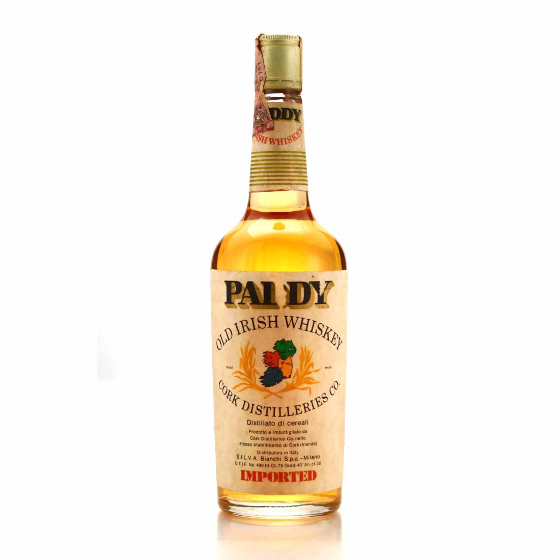 Paddy Old Irish Whiskey 1970s | Whisky Auctioneer